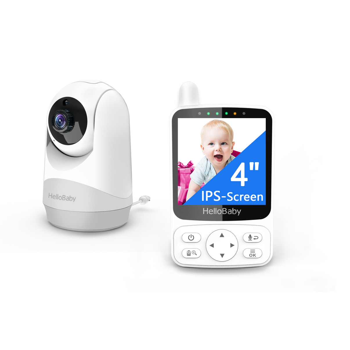HelloBaby HB6240 Video Baby Monitor