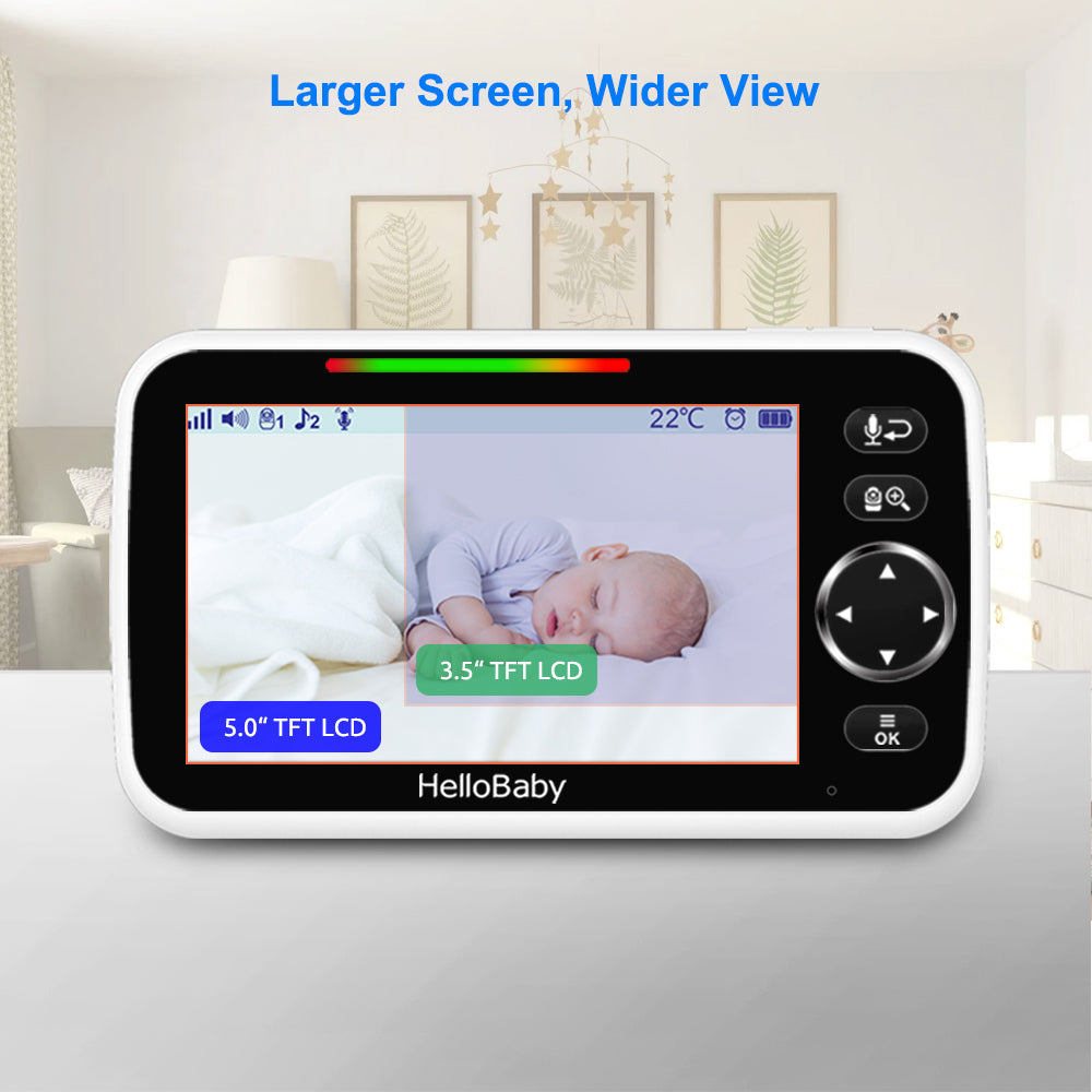 HelloBaby HB6550Pro Video Baby Monitor