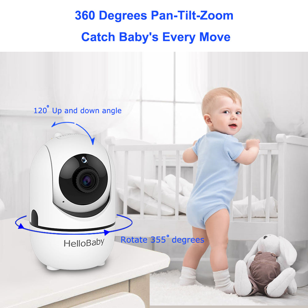 HelloBaby HB6550Pro Video Baby Monitor