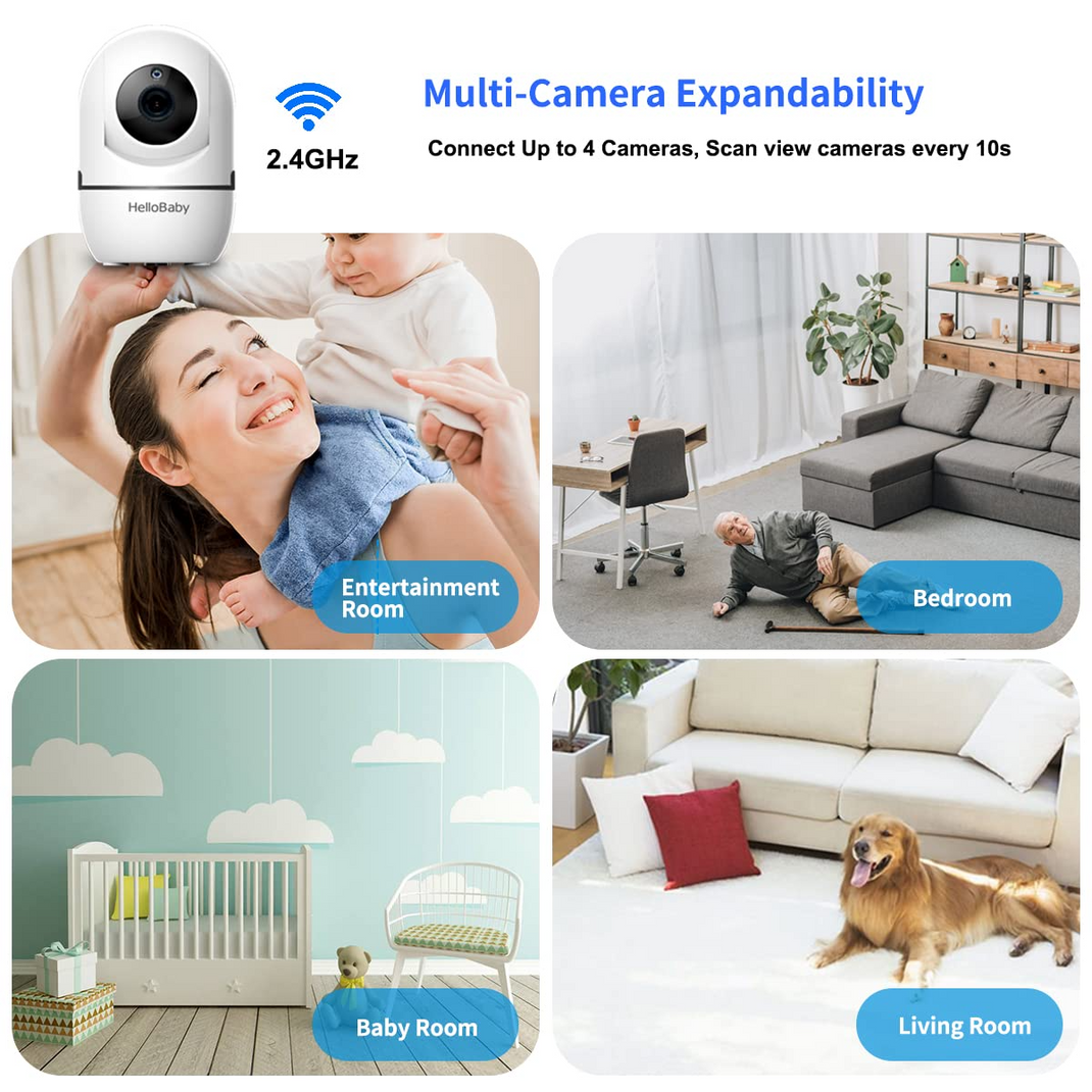 HelloBaby video monitor : This is the Baby Monitor a New Mom need!
